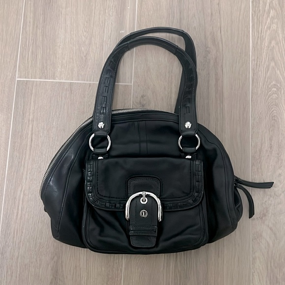 Coach | Bags | Vintage Coach Black Shoulder Bag | Poshmark